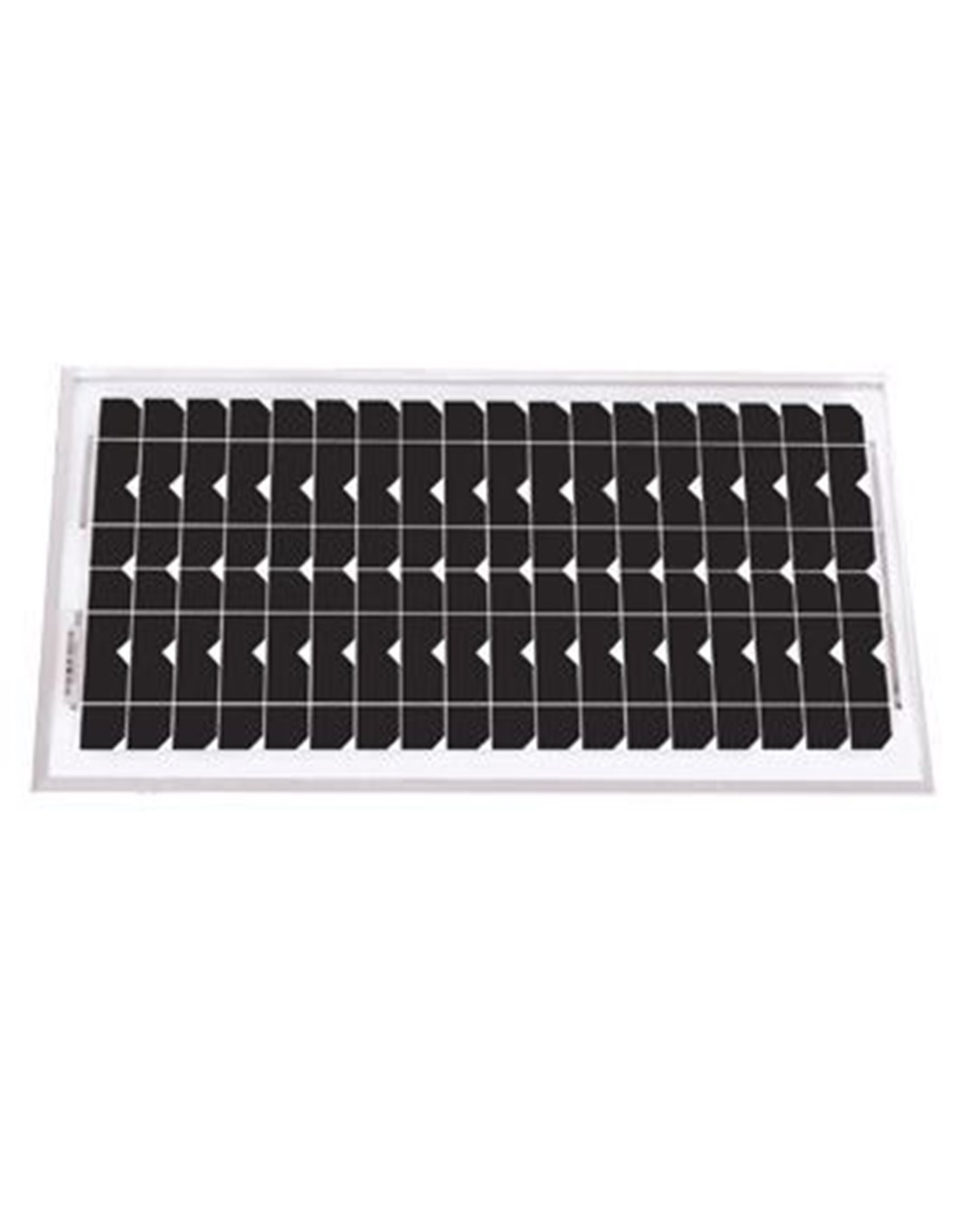 Panneau Solaire Monocristallin 20w - 24v - UNISUN 20.24 M - UNITECK - Panneau solaire