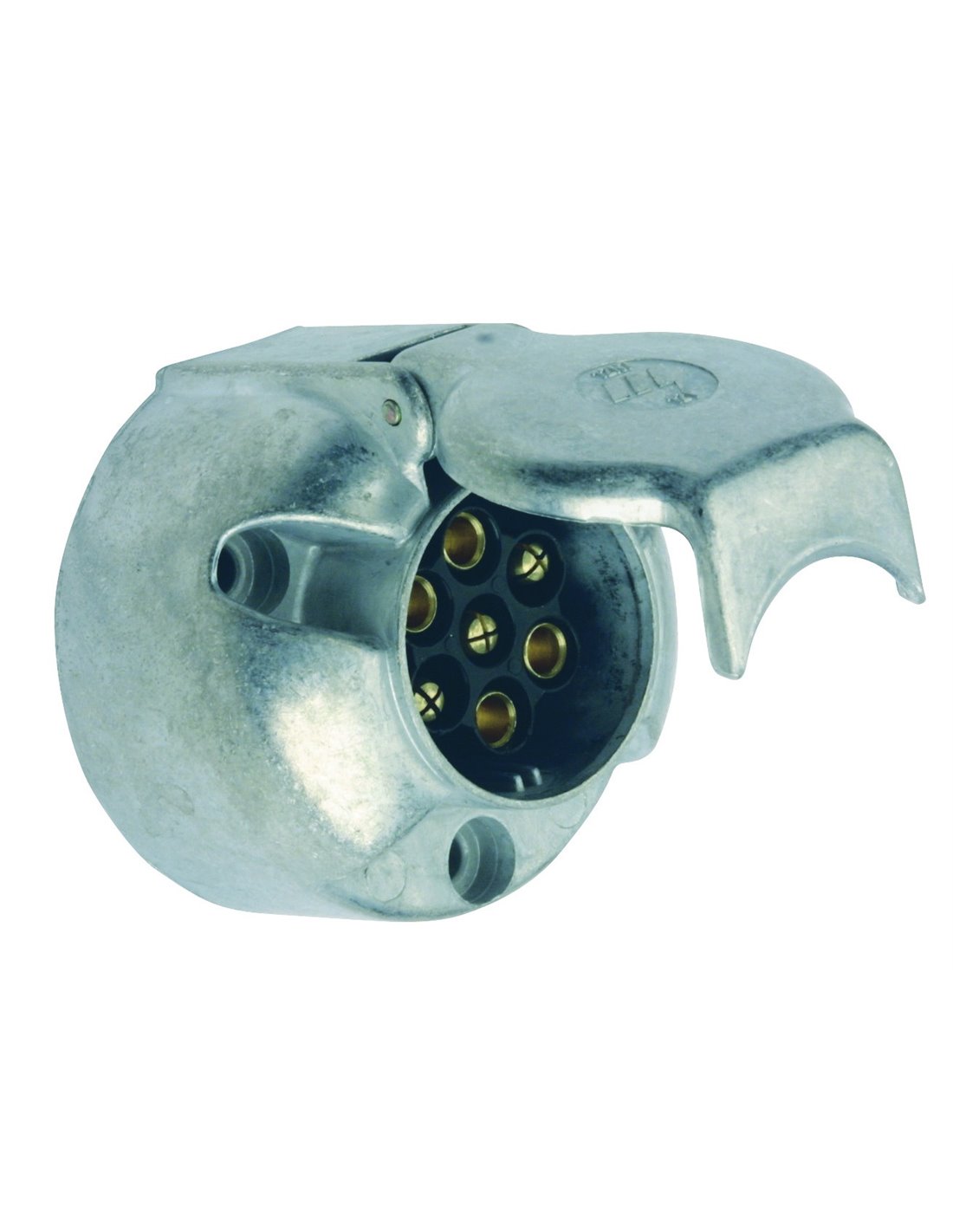 Socle Femelle Métal 7 Plots - Electricité et Multimédia