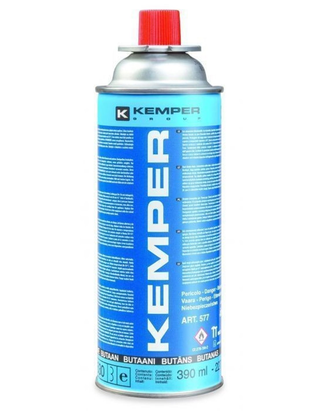 Cartouche de gaz butane 227 g à baïonnette - KEMPER - Equipement Gaz